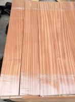 China Sapele Engineered Wood Flooring Veneer Quarter Cut 0.45mm Thickness for sale