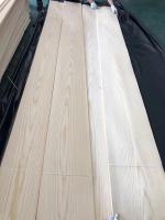 China Length 210cm White Ash Wood Veneer 12cm Width Cabinet Interior Veneer for sale