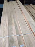 China Russian MDF Ash Wood Veneer Crown Cut 0.45mm Thickness Engineered Use for sale