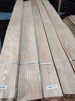 China Russian MDF Ash Wood Veneer Crown Cut 0.45mm Thickness Engineered Use for sale
