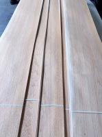 China Carya Hickory Natural Wood Veneer 0.45mm Crown Cut Panel A Grade for Furniture for sale