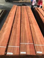 China Natural Red Apple Wood Veneer 0.45mm Thickness 8-12% Moisture A Grade for Furniture Cabinet for sale