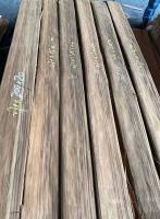 China 0.20mm Natural Burma Teak Wood Veneer 12% Moisture Crown Cut A Grade for Cabinet for sale