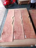 China African Redwood Burl Veneer 0.45mm A Grade Rotary Cut for Luxury Interior Decoration for sale