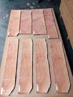 China Sequoia USA Red Wood Burl Veneer 0.45mm Grade A for Luxury Furniture Decoration for sale