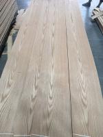 China MDF Red Oak Wood Veneer Quercus Rubra 120mm Length Medium Density for sale