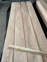 China Red Oak Wood Veneer Crown Cut 0.5mm Thickness Door A Grade 245cm Length MDF Cabinet for sale