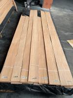 China American Red Oak Veneer Rift Cut 0.45mm Thickness 120cm Length for Furniture Door for sale