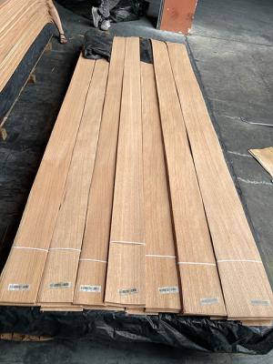 China American Red Oak Veneer Rift Cut 0.45mm Thickness 120cm Length for Furniture Door for sale