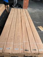 China American Red Oak Veneer Rift Cut 0.45mm Thickness 120cm Length for Furniture Door for sale
