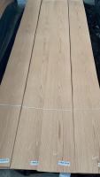 China Engineered Red Oak Wood Veneer 0.45mm Thickness Crown Cut ISO9001 for sale