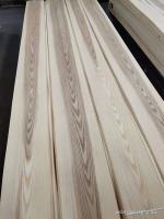 China American White Ash Wood Veneer 0.7mm Flat Cut Panel A Grade for Furniture for sale