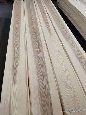 China American White Ash Wood Veneer 0.7mm Flat Cut Panel A Grade for Furniture for sale