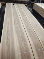 China American White Ash Wood Veneer 0.7mm Flat Cut Panel A Grade for Furniture for sale