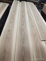 China Interior Decoration 0.5mm White Ash Wood Veneer Door Leaf Use for sale