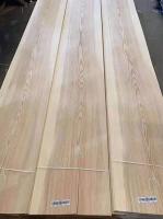 China ODM Engineered White Ash Wood Veneer 120mm Width Plain Sliced for sale