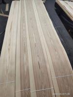 China ODM Engineered White Ash Wood Veneer 120mm Width Plain Sliced for sale