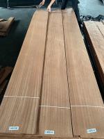 China 250cm Exotic Wood Veneer Sapele Sapeli Veneer Over Solid Wood for sale