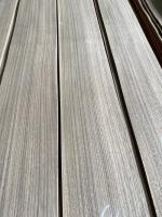 China 0.6mm American Black Walnut Natural Wood Veneer Quarter Cut Straight Grain A Grade for sale