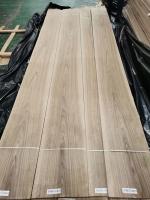 China American Walnut Wood Veneer Flat Crown Cut 0.45mm Thickness Grade A 245cm for sale