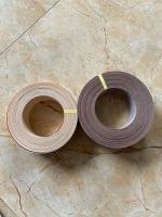China Width 2cm Red Oak Edge Banding 0.45mm Thickness Iron On Timber Veneer Edging for sale