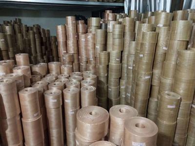 China Finger Jointed Wood Veneer Edge Banding 0.2mm Thickness 50-200m Roll for Furniture for sale