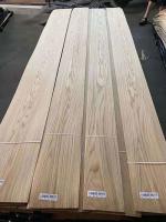 China Natural Crown Cut American White Oak Veneer 0.50mm x 12cm Width for Plywood for sale