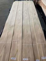 China Flat Cut 0.45mm White Oak Wood Veneer Panel A Grade 12% Moisture for Plywood Furniture for sale