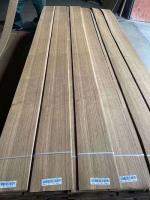 China 0.6mm Quarter Sawn Fumed Oak Veneer MDF 8-12% Moisture Wood Grain Veneer for sale