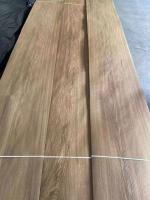 China OEM Smoked Oak Veneer Crown Cut 2mm Thickness Interior Decoration Use for sale
