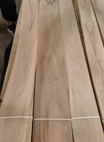 China 2mm Thick American Walnut Wood Veneer Furniture Grade C Flat Cut 120cm Length for sale