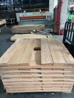 China Slice Cut Steamed Beech Wood Flooring Veneer 12% Moisture for sale