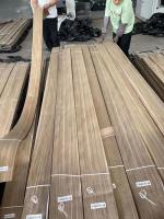 China Quarter Cut American Walnut Wood Veneer 0.42mm Thick Complete Logs Grade for sale