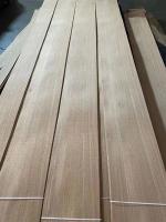 China Saw Mark Quarter Cut Oak Wood Veneer 0.40mm for Interior Decoration for sale