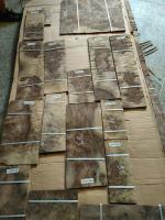 China Slice / Rotary Cut Walnut Burl Veneer With Sap 0.50MM Thickness for sale