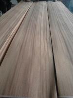 China Quarter Cut African Sapelle Wood Veneer 0.40mm for Furniture and Interior Design for sale