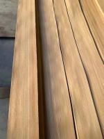 China Quarter Cut Elm Wood Veneer Natural 0.50mm Thickness Panel A Grade for Interior Decoration for sale