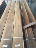 China 0.70mm Rough Cut Fumed Pine Wood Veneer Quarter Cut 250cm Panel Grade A/B for sale