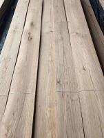 China Panel Length Knotty Oak Wood Veneer 2mm Thickness 250cm Length for Rustic Furniture for sale