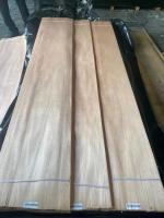 China Crown Cut Natural African Okoume Wood Veneer 0.40mm Panel A Grade for sale