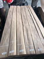 China Crown Cut 0.40mm American Walnut Wood Veneer Panel B Grade for sale