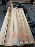 China Quarter Cut American White Oak Wood Veneer 0.40mm BC Grade for Furniture for sale