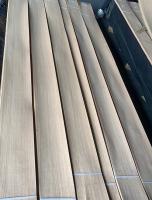 China Panel A Grade 0.45mm Straight Grain White Oak Wood Veneer for Furniture for sale