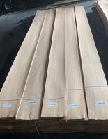 China Panel A Grade 0.45mm Straight Grain White Oak Wood Veneer for Furniture for sale
