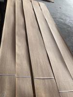China Panel A Grade 0.45mm Straight Grain White Oak Wood Veneer for Furniture for sale