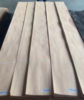 China Length 250cm Red Oak Wood Veneer 12cm Width A Grade for sale