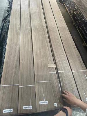 China 0.42mm American Walnut Wood Veneer Quarter Cut B Grade 14cm Width Panel for Furniture for sale