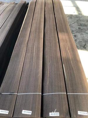 China 0.70mm Smoked Saw Cut Oak Wood Veneer Panel A/B Grade 250cm Length Interior Decoration for sale