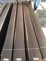 China 0.70mm Smoked Saw Cut Oak Wood Veneer Panel A/B Grade 250cm Length Interior Decoration for sale