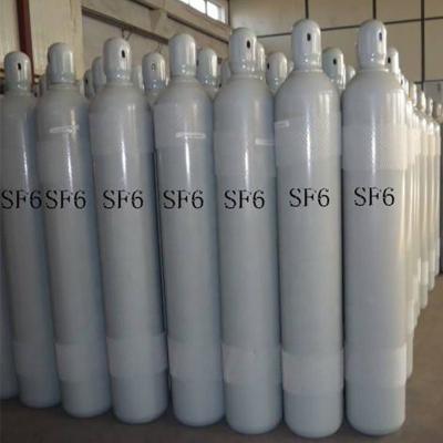 China SF6 Sulfur Hexafluoride Specialty Gas 99.995% 99.999% 40L 50L Cylinder GB DOT Standard for sale
